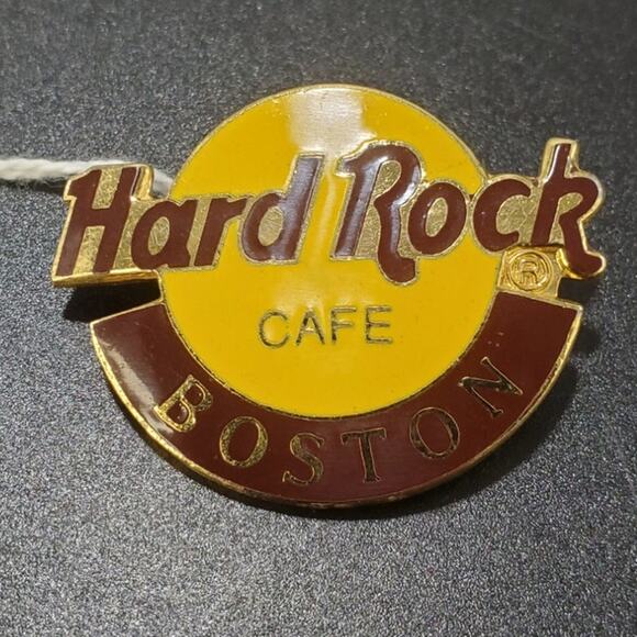 Hard Rock Cafe | Other | Vintage Hard Rock Cafe Boston Lapel Pin Great ...